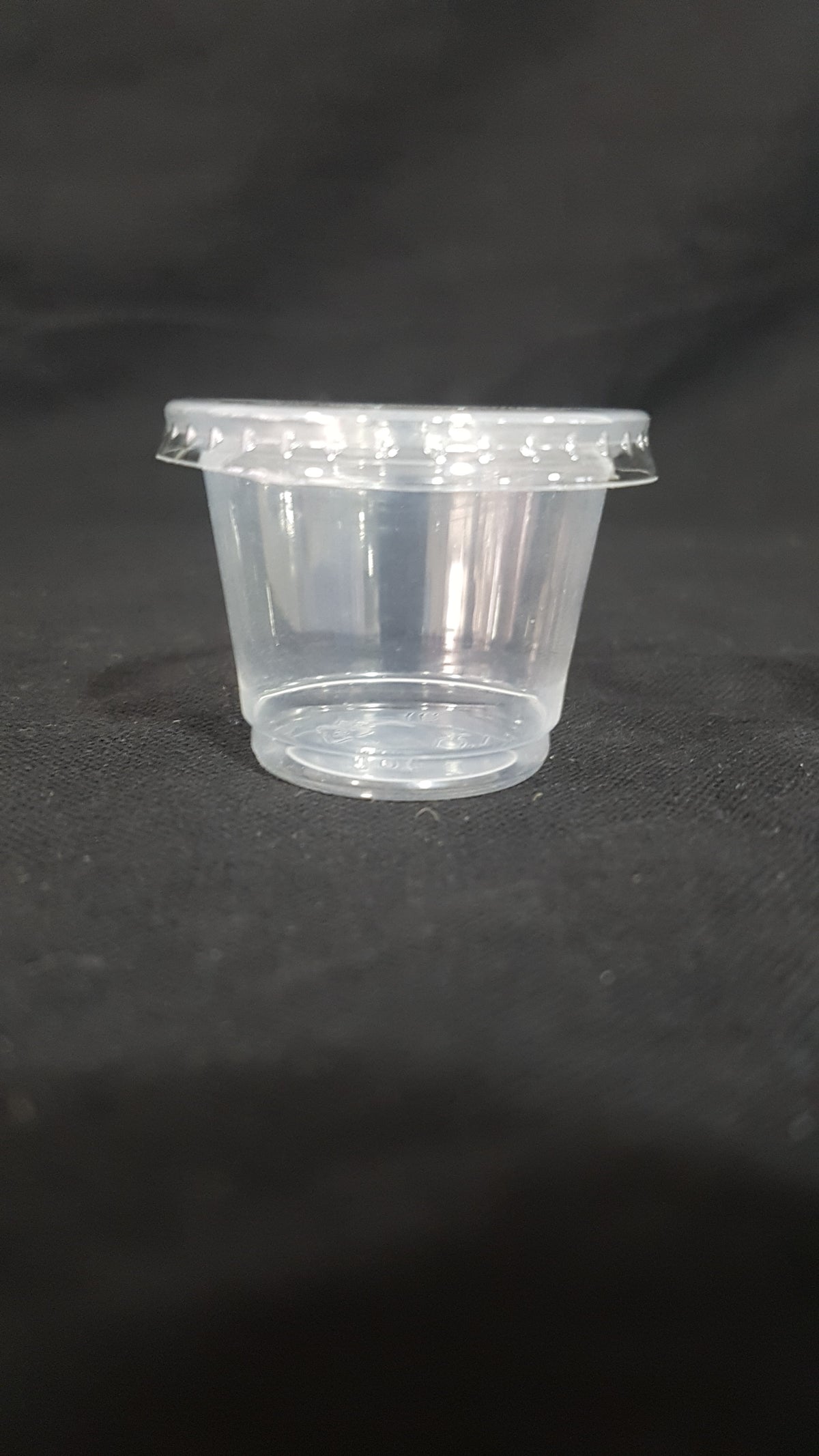 Clear 30cc garlic cups (per packet 100 piece) — Alishoptz